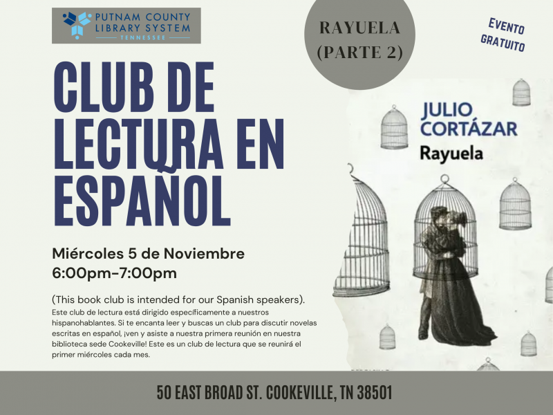 Club de Lectura en Español (Spanish Book Club) – Rayuela (parte 2) por ...