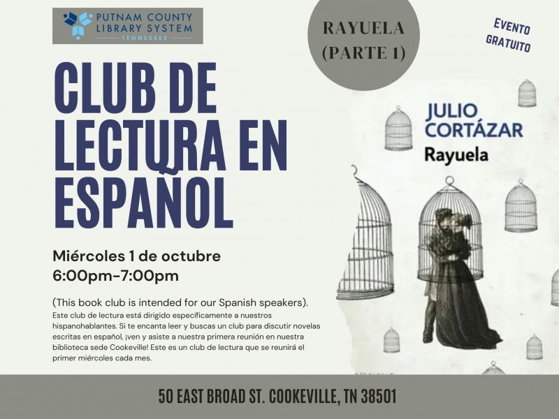 Club de Lectura en Español (Spanish Book Club) – Rayuela (parte 1) por ...