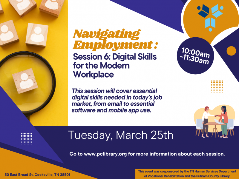 Navigating Employment – Session 6: Digital Skills for the Modern ...