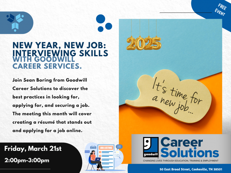 New Year, New Job with Goodwill Career Solutions: Interviewing Skills ...