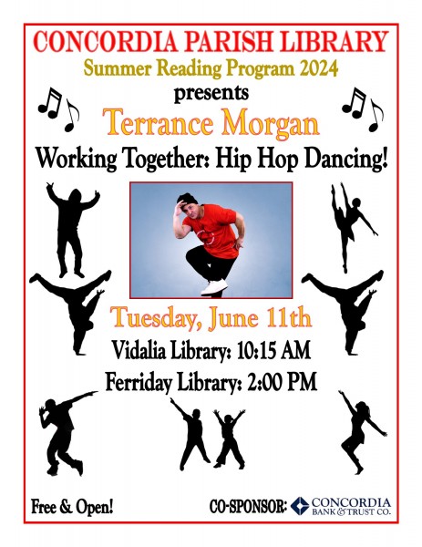 Summer Reading Program 2024: Dancer Terrance Morgan – Tue, Jun 11, 2024 ...